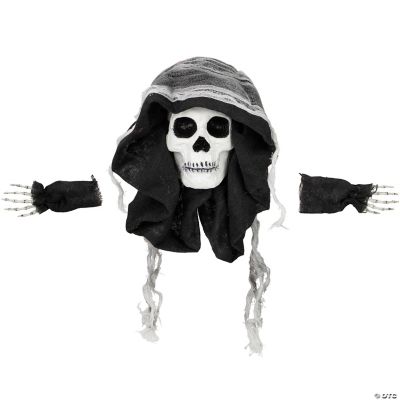 10" Spooky Skeleton 3-D Halloween Window Decoration | Oriental Trading