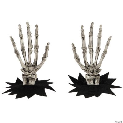7" Skeleton Hands Halloween Window Decoration | Oriental Trading