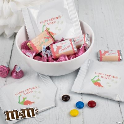 113 Pcs Girl Dinosaur Kids Birthday Candy PiÃ±ata Chocolate Party Mix ...