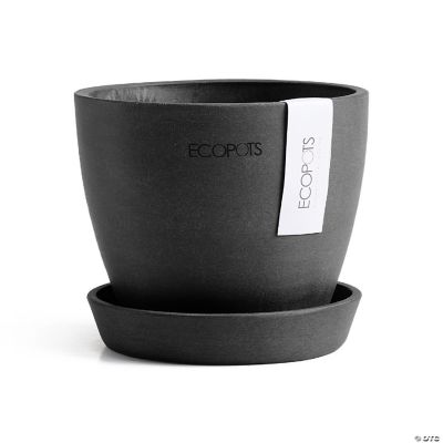 Ecopots Antwerp Indoor/Outdoor Modern Recycled Plastic Flower Pot ...