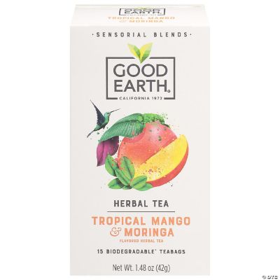 Good Earth - Tea Tropical Mornga Mango Snsr - Case of 5-15 CT