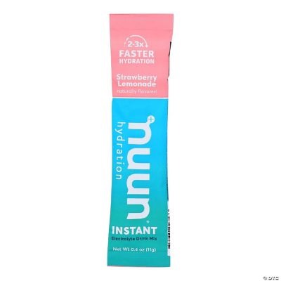 Nuun Hydration - Instant Drink Mix Strawberry Lemonade - Case of 8 - .4 OZ