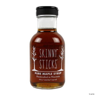 Skinny Sticks (maple Syrup) - Maple Syrup Pure Wisconsin - Case of 12-8 FZ