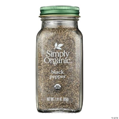 Simply Organic Black Pepper - Organic - Medium Grind - 2.31 oz