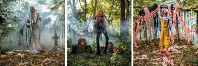 Haunted Woods Outdoor Halloween Decorations | Oriental Trading