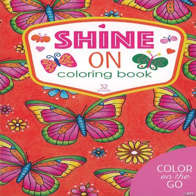 Leisure Arts Color/Go Shine On Coloring Bk | Oriental Trading