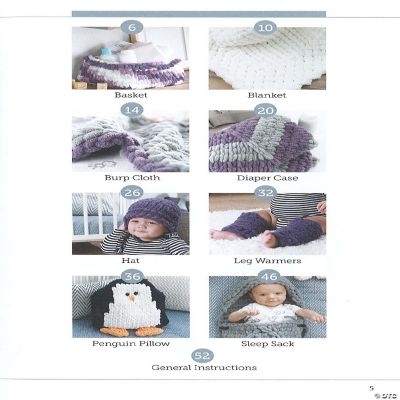 Leisure Arts Baby Loops & Twists Knit Bk