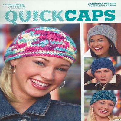 Leisure Arts Crochet Quick Caps Bk