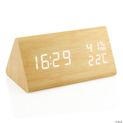 FC Design Bamboo Alarm Clocks
