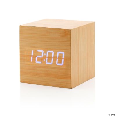 FC Design Bamboo Alarm Clocks