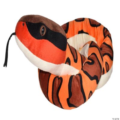 Wild Republic Plush Snake Eastern Cottonmouth Stuffed Animal, 54 Inches ...