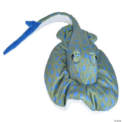 Wild Republic Cuddlekins Blue Spotted Ray Stuffed Animal, 12 Inches ...