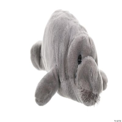 Wild Republic Cuddlekins Mini Manatee Stuffed Animal, 8 Inches