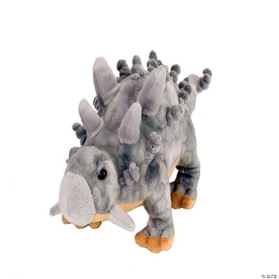 Wild Republic Dinosauria Mini Ankylosaurus Stuffed Animal, 10 Inches ...