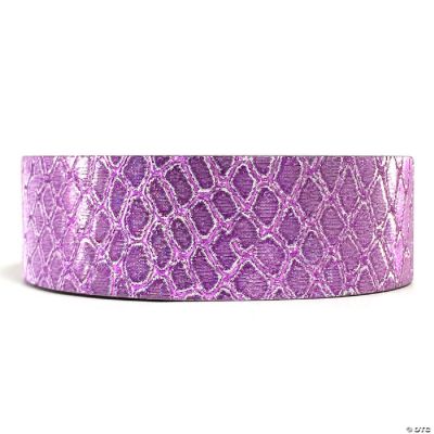 Wrapables Decorative Washi Masking Tape, Shiny Purple Snake Print ...