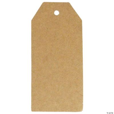 Wrapables Original Gift Tags/Kraft Hang Tags with Free Cut Strings ...