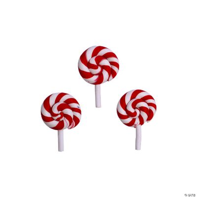 Buttons Galore Flatback Embellishments for Crafts - Peppermint Sticks ...