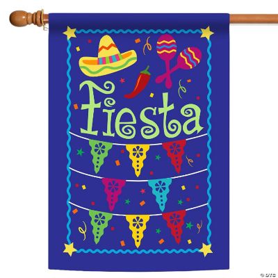 Toland Home Garden 28" x 40" Fiesta Confetti House Flag