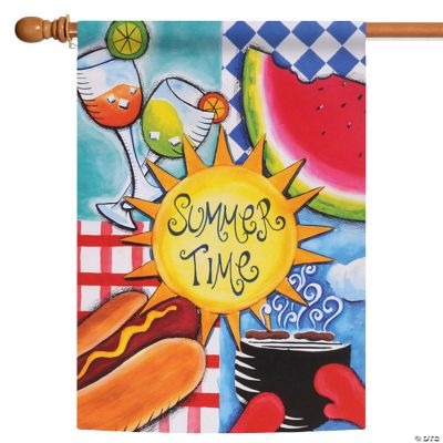 Toland Home Garden 28" x 40" Summer Fun House Flag