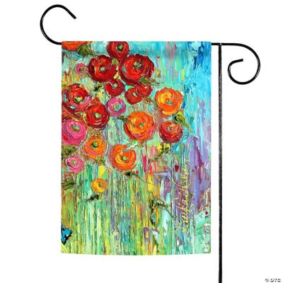 Toland Home Garden 12.5" x 18" Fabulous Flowers Garden Flag