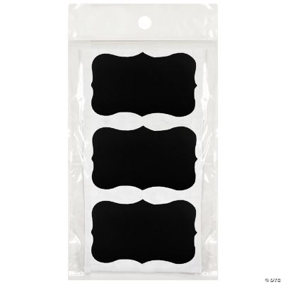 Wrapables Set of 51 Chalkboard Labels / Chalkboard Stickers, 3.5" x 2 ...