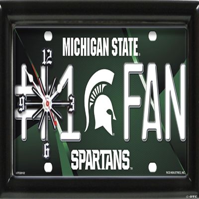 MICHIGAN STATE CLOCK | Oriental Trading