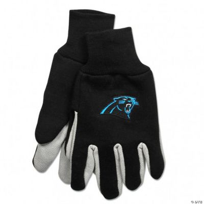 CAROLINA PANTHERS GLOVES | Oriental Trading