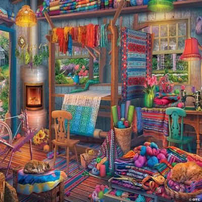 Springbok's 1000 Piece Jigsaw Puzzle Weaver's Cottage - Made in USA ...