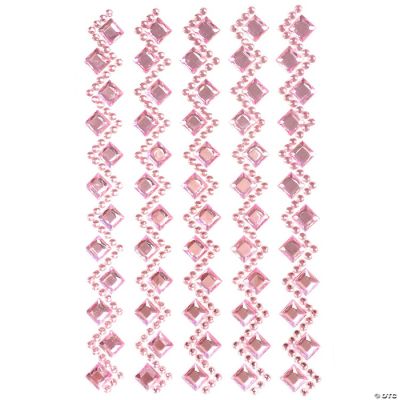 Wrapables Diamond and Round Acrylic Self Adhesive Crystal Gem Stickers ...