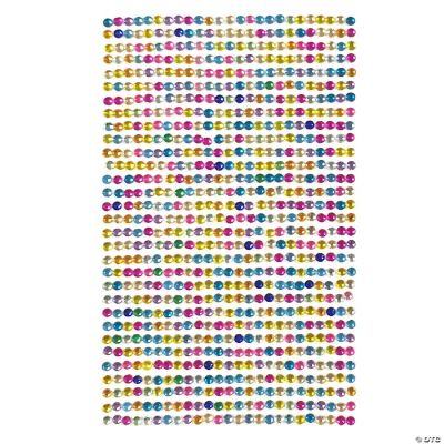 Wrapables Multi-Color Crystal Diamond Sticker 3mm Adhesive Rhinestones ...