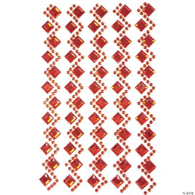 Wrapables Diamond and Round Acrylic Self Adhesive Crystal Gem Stickers ...
