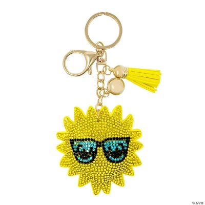 Wrapables Crystal Bling Key Chain Keyring with Tassel Car Purse Handbag ...