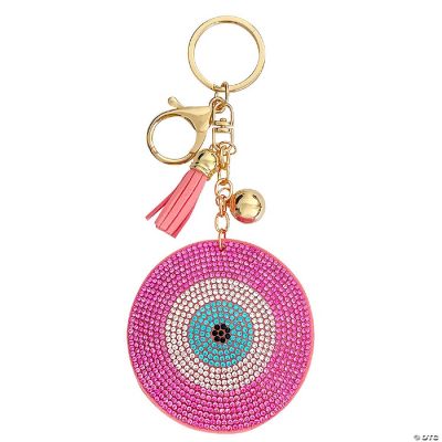 Wrapables Crystal Bling Key Chain Keyring with Tassel Car Purse Handbag ...