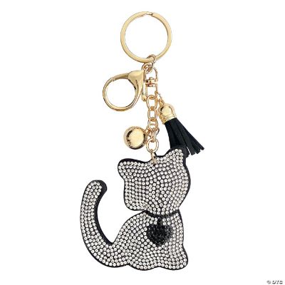 Wrapables Crystal Bling Key Chain Keyring with Tassel Car Purse Handbag ...
