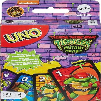 UNO Teenage Mutant Ninja Turtles Mutant Mayhem Card Game for Family ...