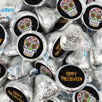 90 Pcs Halloween Party Candy Chocolate Hershey's Kisses (1lb) - Sugar ...
