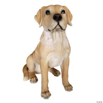 Yellow Labrador Retriever Statue