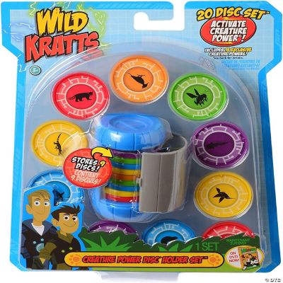 Wild Kratts Toys Creature Power Disc Holder Set with 20 Discs - Martin ...