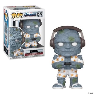Funko Pop! Marvel: Avengers Endgame - Gamer Korg, Vinyl Figure ...