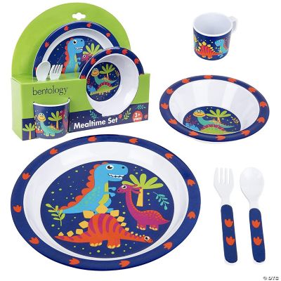 5 Pc Mealtime Baby Feeding Set for Kids and Toddlers - Dino | Oriental ...