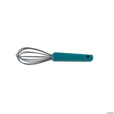 Taste of Home Small Silicone Coated Stainless Steel Whisk , Sea Green ...