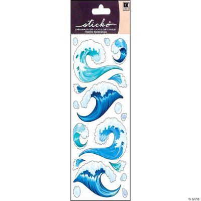 EK Sticko Sticker Tsunami | Oriental Trading