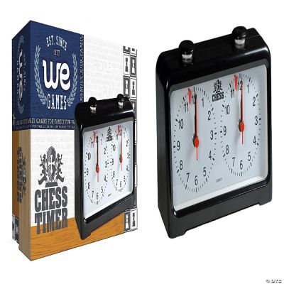 WE Games Royal Crest Quartz Analog Chess Clock/Timer | Oriental Trading