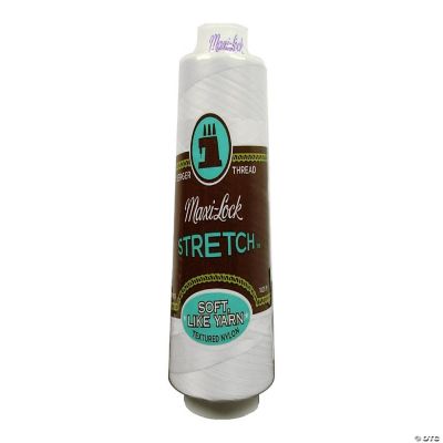 A&E Maxi Lock Stretch Thread 2000yd White