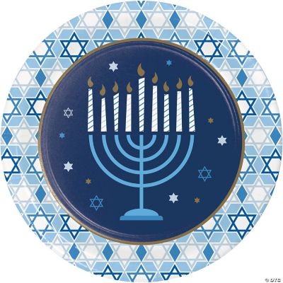 Hanukkah Paper Plates