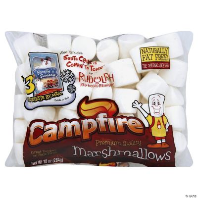 Campfire Marshmallows - Case of 24 - 10 OZ | Oriental Trading