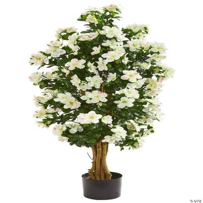 Nearly Natural 57" Azalea Artificial Tree