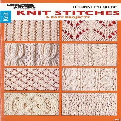 Leisure Arts Beginners Guide To Knit Stitch Bk
