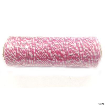 Wrapables 4ply 109 Yard (100m) Hot Pink Cotton Baker's Twine Ribbon ...