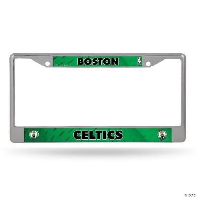 Rico Industries NBA Basketball Boston Celtics 12" x 6" Chrome Frame ...